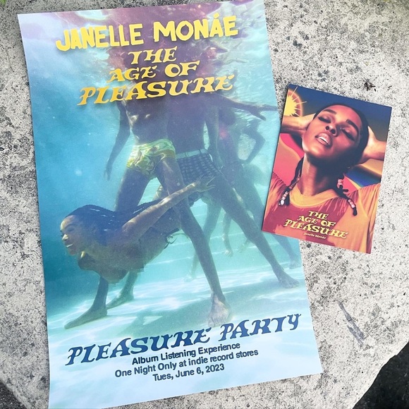 Wall Decor | Janelle Monae The Age Of Pleasure Release Party 11x17 ...